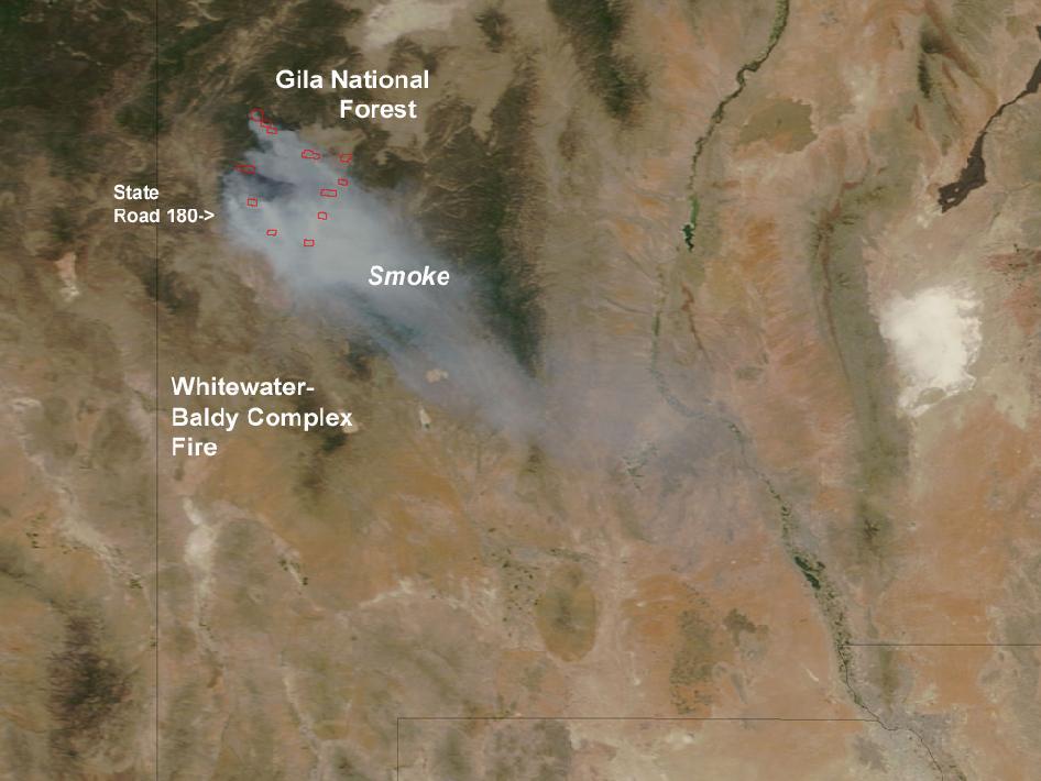 Forest Wildfire Becomes Largest in New Mexico History