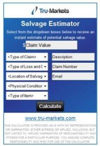 Company Offers Calculator to Estimate Salvage Value