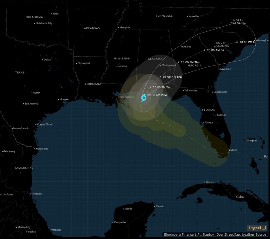 Hurricane Sally Reaches Gulf Coast With Flash-Flood Threat