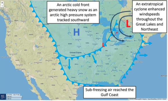 KCC: Bomb Cyclone Caused $5.4B in Insured Losses
