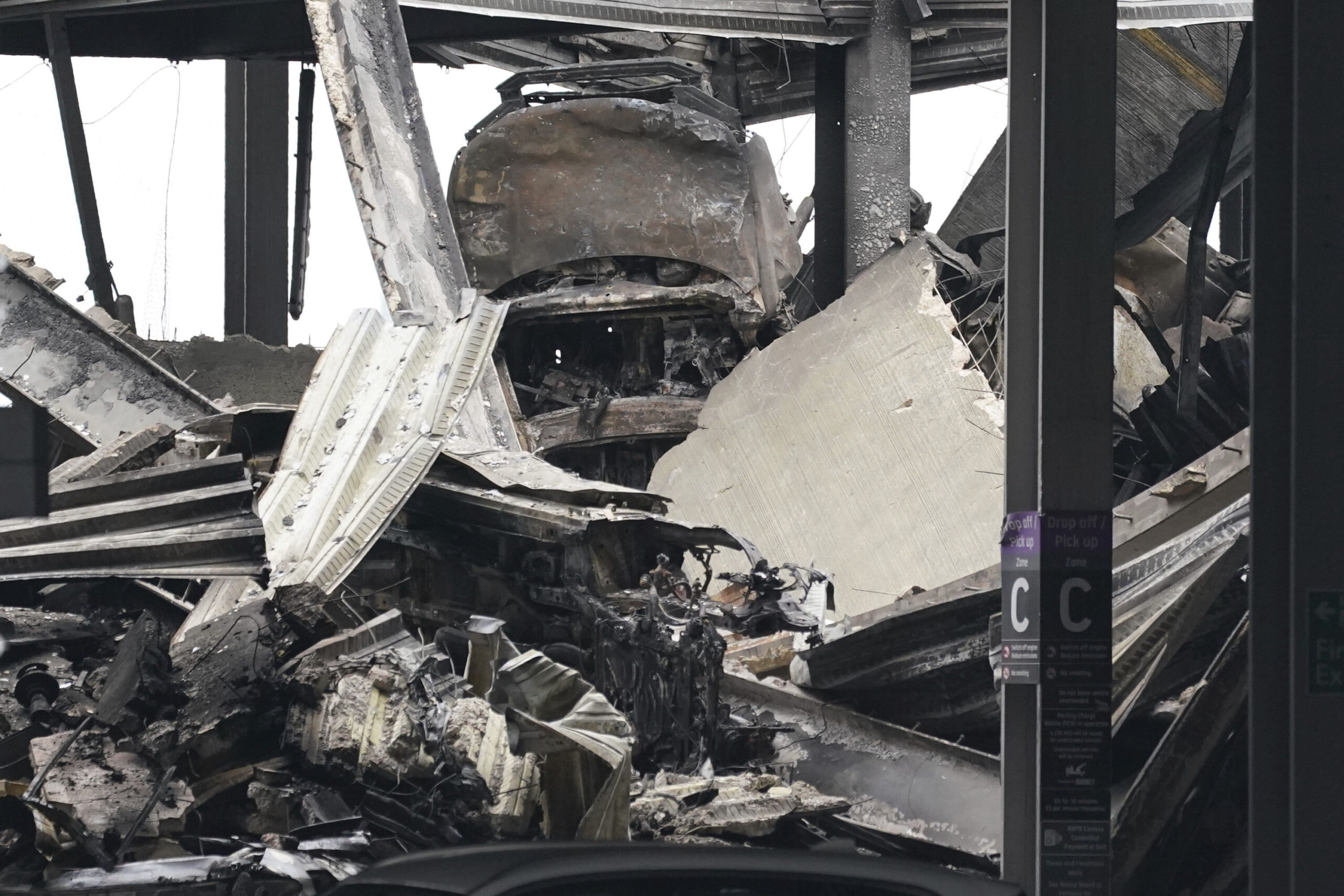 Dozens of Flights Canceled After Fire Rips Through Parking Garage at ...