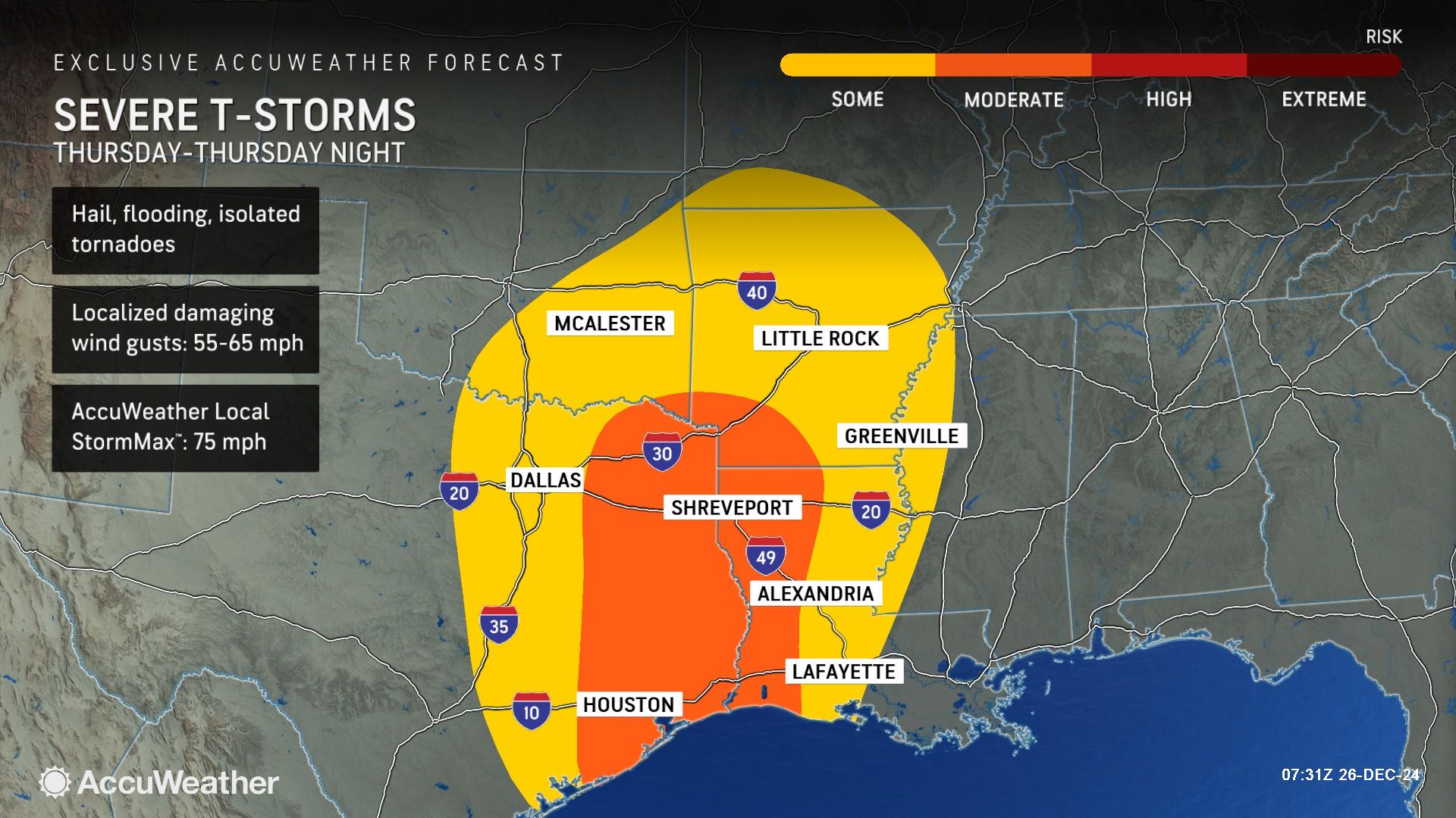 AccuWeather Forecasts Multi-Region Weekend Weather Events