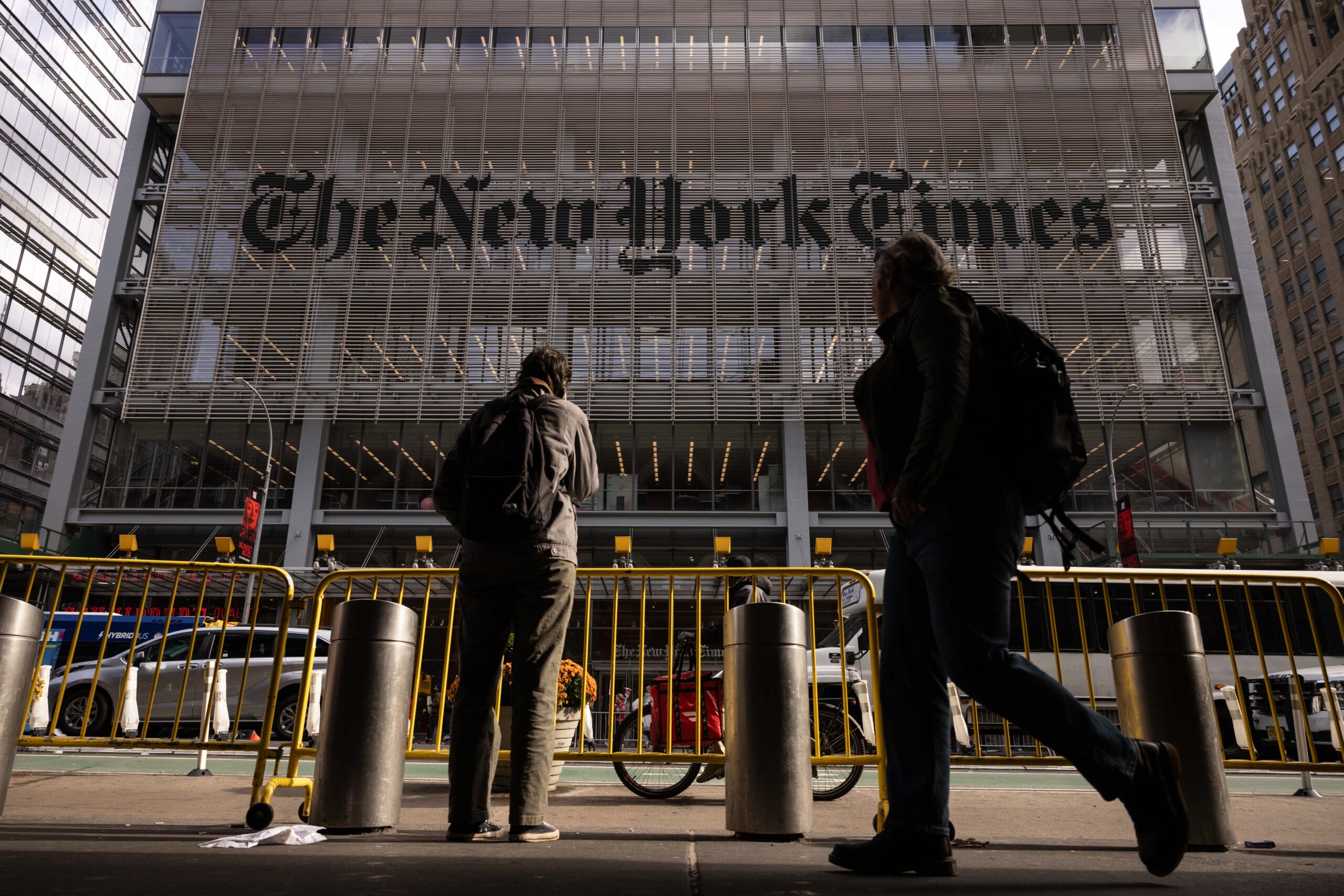 NYT Asks Judge to Dismiss Trump’s ‘Implausible’ Defamation Suit
