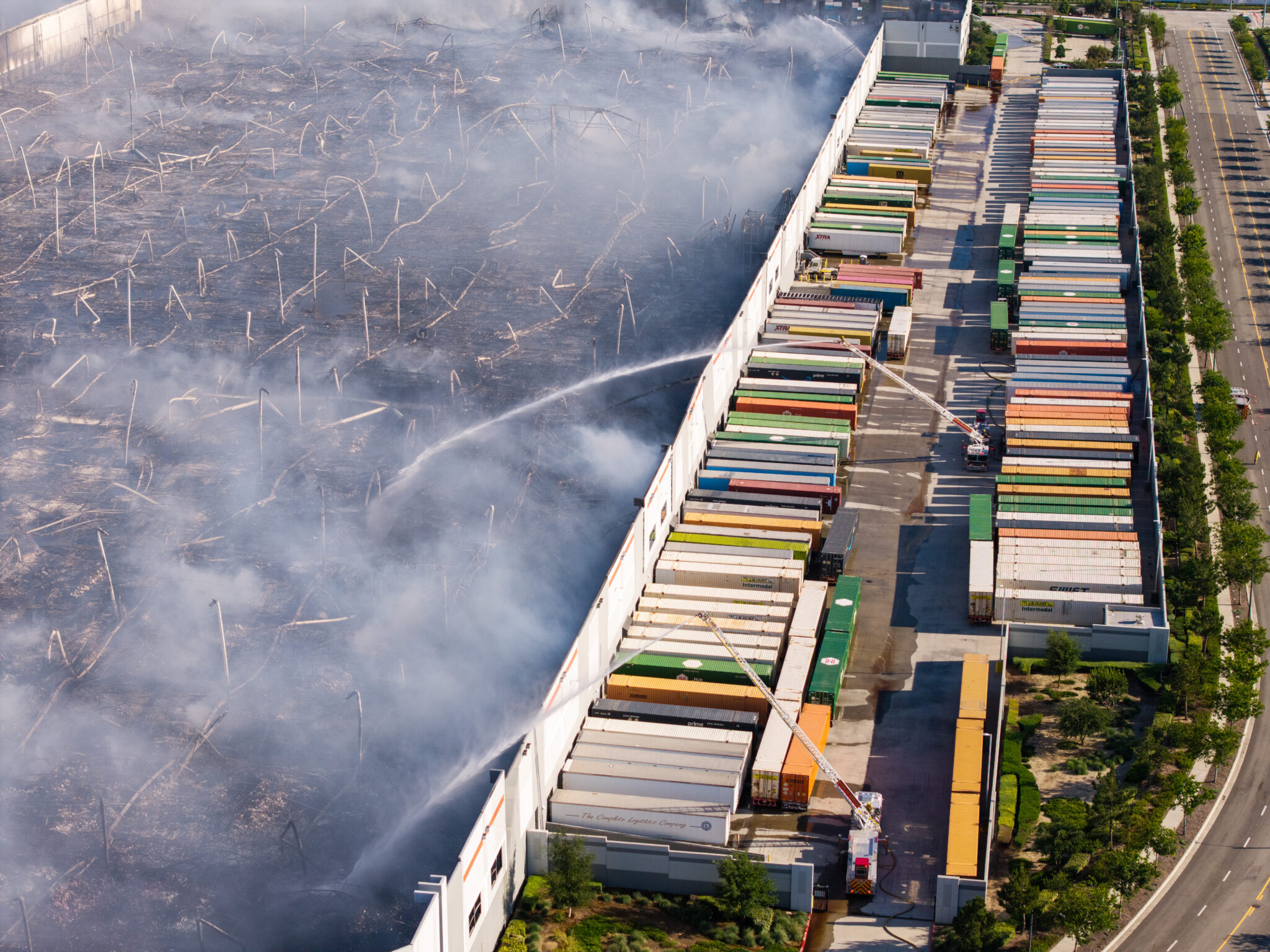 Toilet Paper Warehouse in California Destroyed by Fire; Employee Arrested