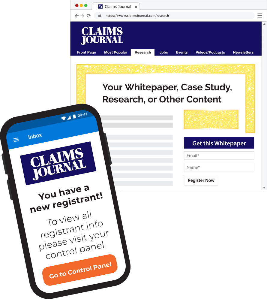 Lead Generation & Thought Leadership - Claims Journal