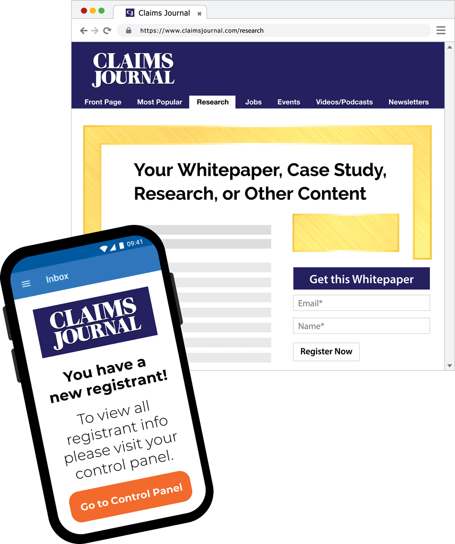 Lead Generation & Thought Leadership - Claims Journal